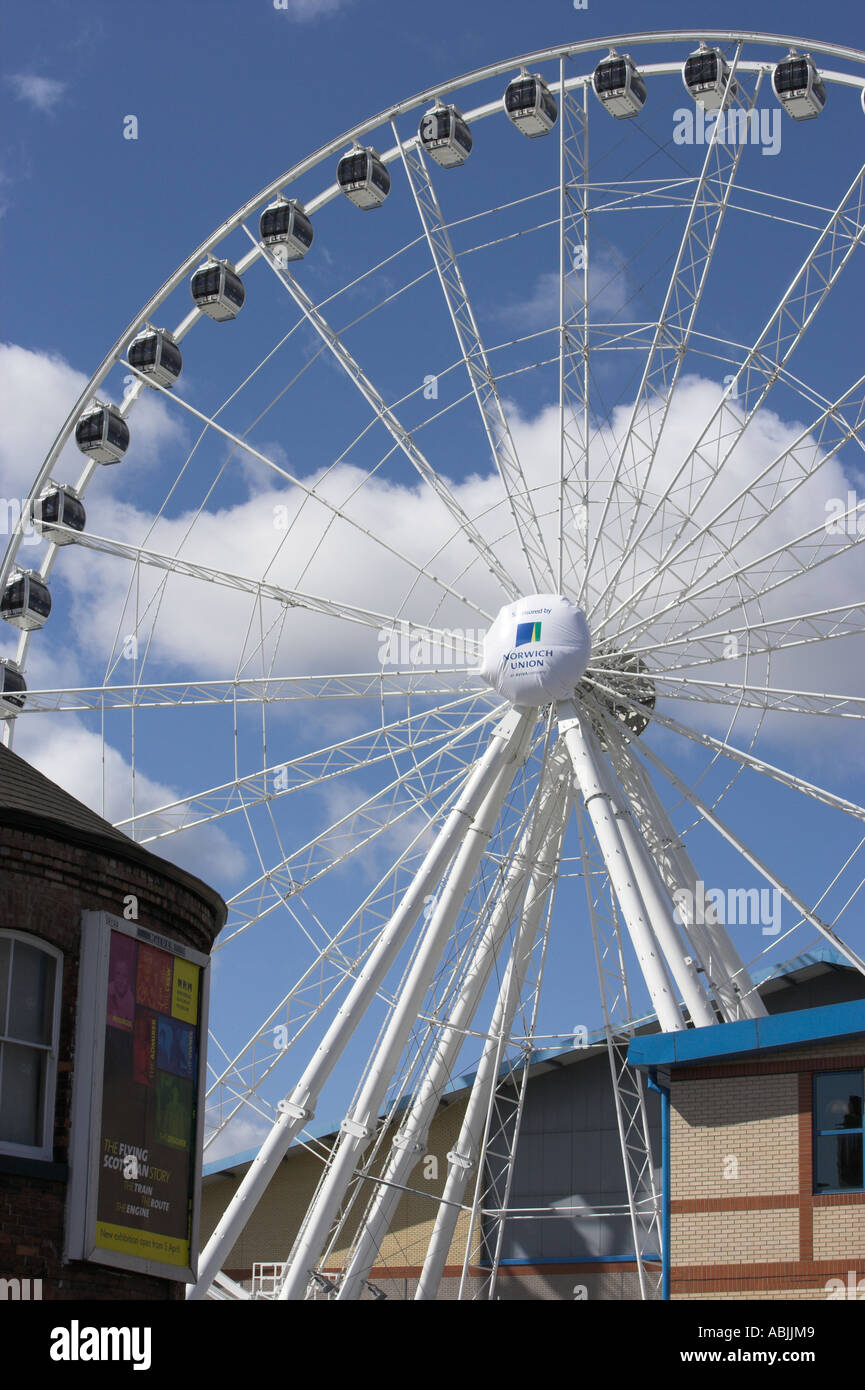 York Wheel Tourist Attraction. City of York Stock Photo - Alamy