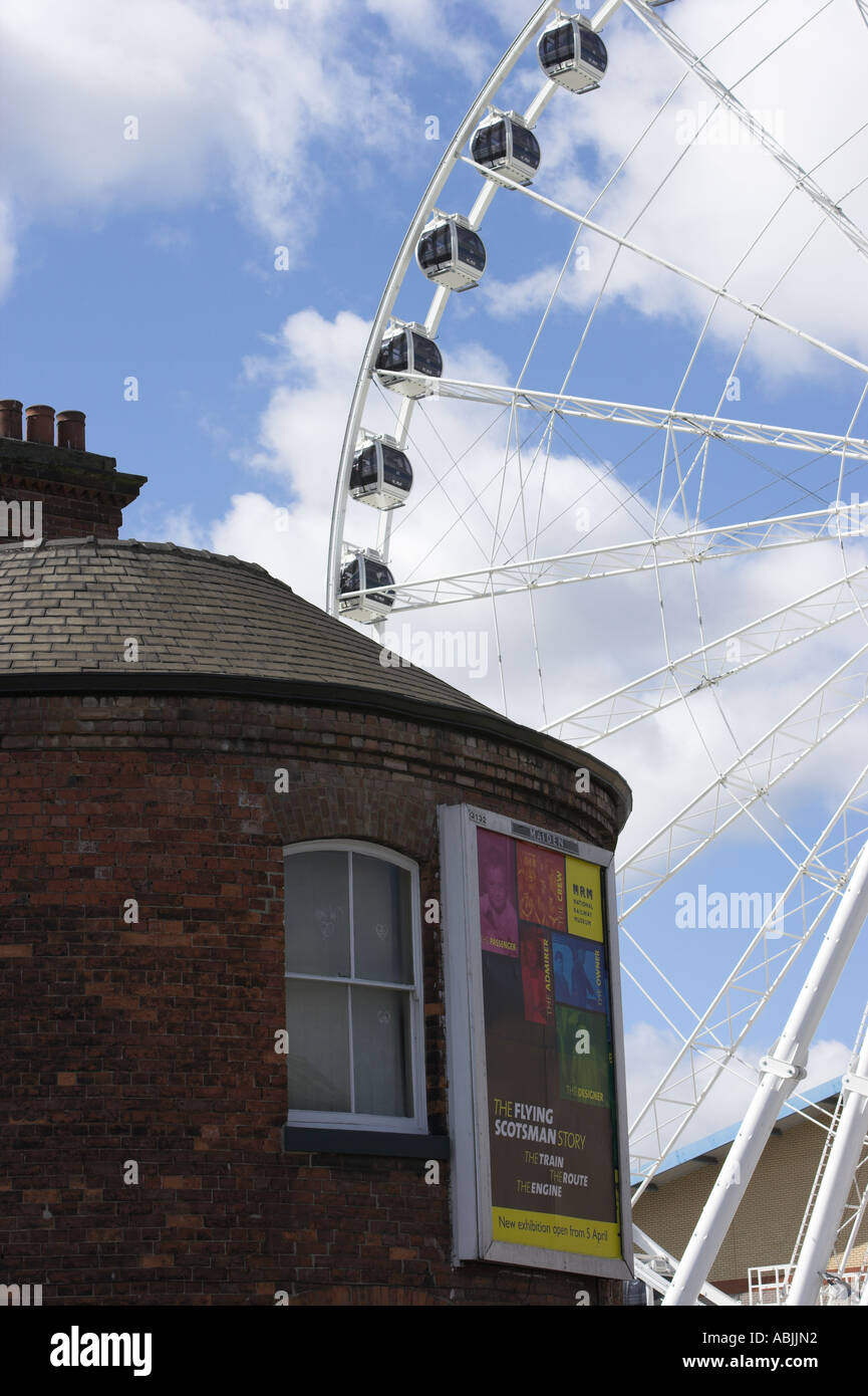 York Wheel Tourist Attraction. City of York Stock Photo - Alamy