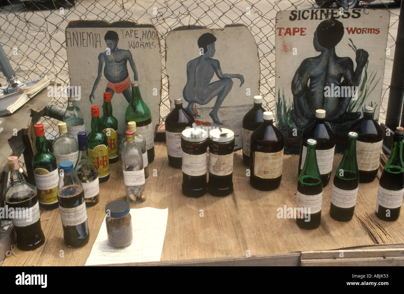 African traditional herbal medicine, bush medicines, home made and sold ...