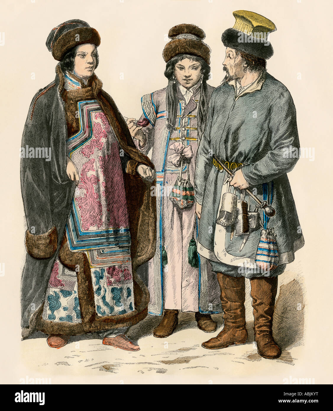 Tartar traditional dress hi-res stock photography and images - Alamy