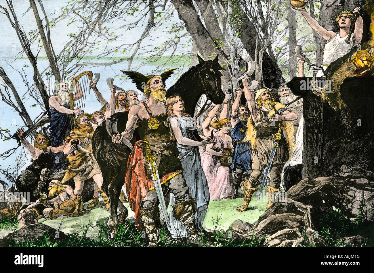 Ancient roman priest hi-res stock photography and images - Alamy