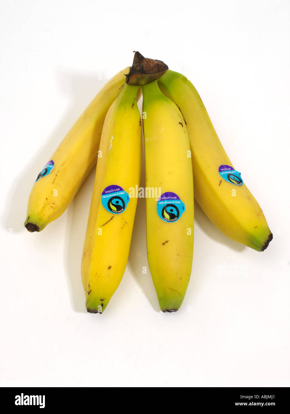 Fairtrade bananas Cut Out Stock Images & Pictures - Alamy