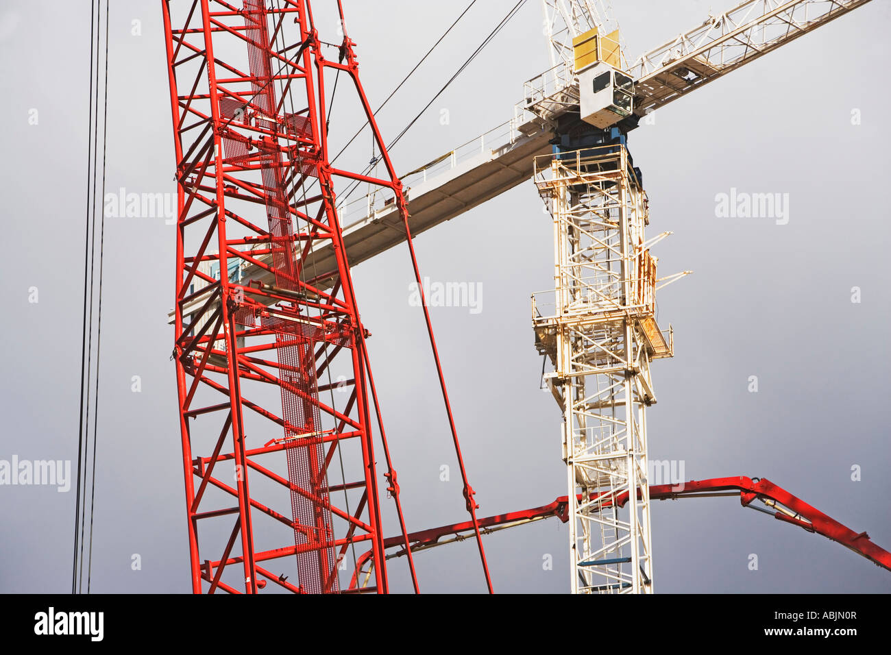 View of cranes hi-res stock photography and images - Alamy