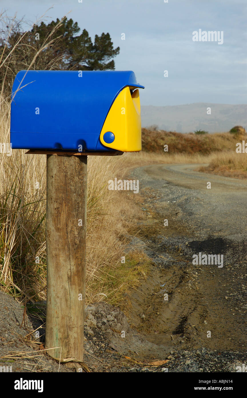 Plastic post box Stock Photo - Alamy