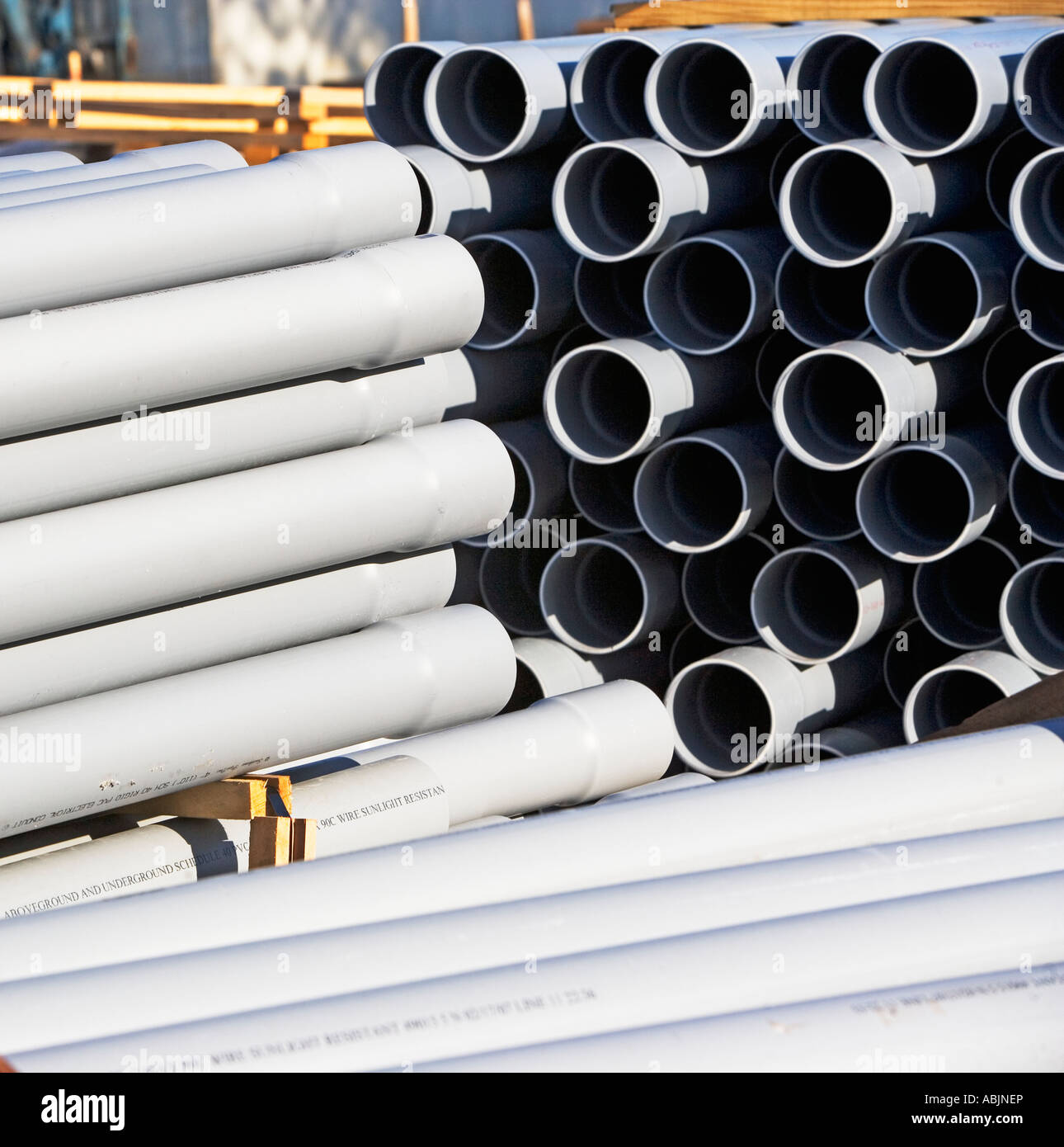 Stacking pipes hi-res stock photography and images - Alamy