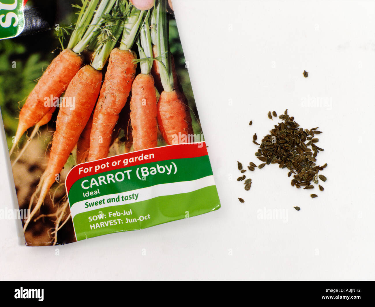 Carrot seed packet hi-res stock photography and images - Alamy