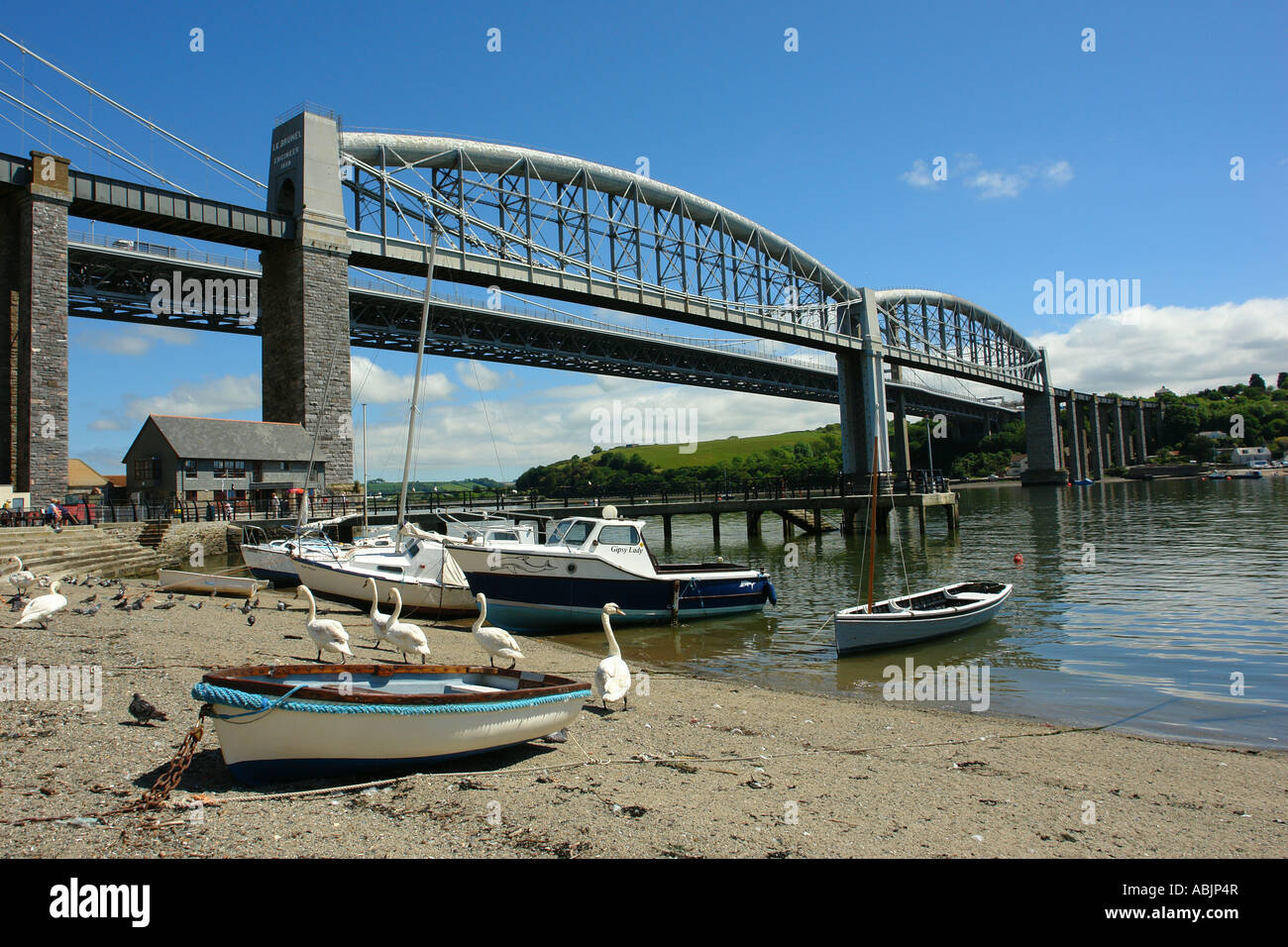 Unequaled in engineering royal albert bridge saltash devon cornwall ...