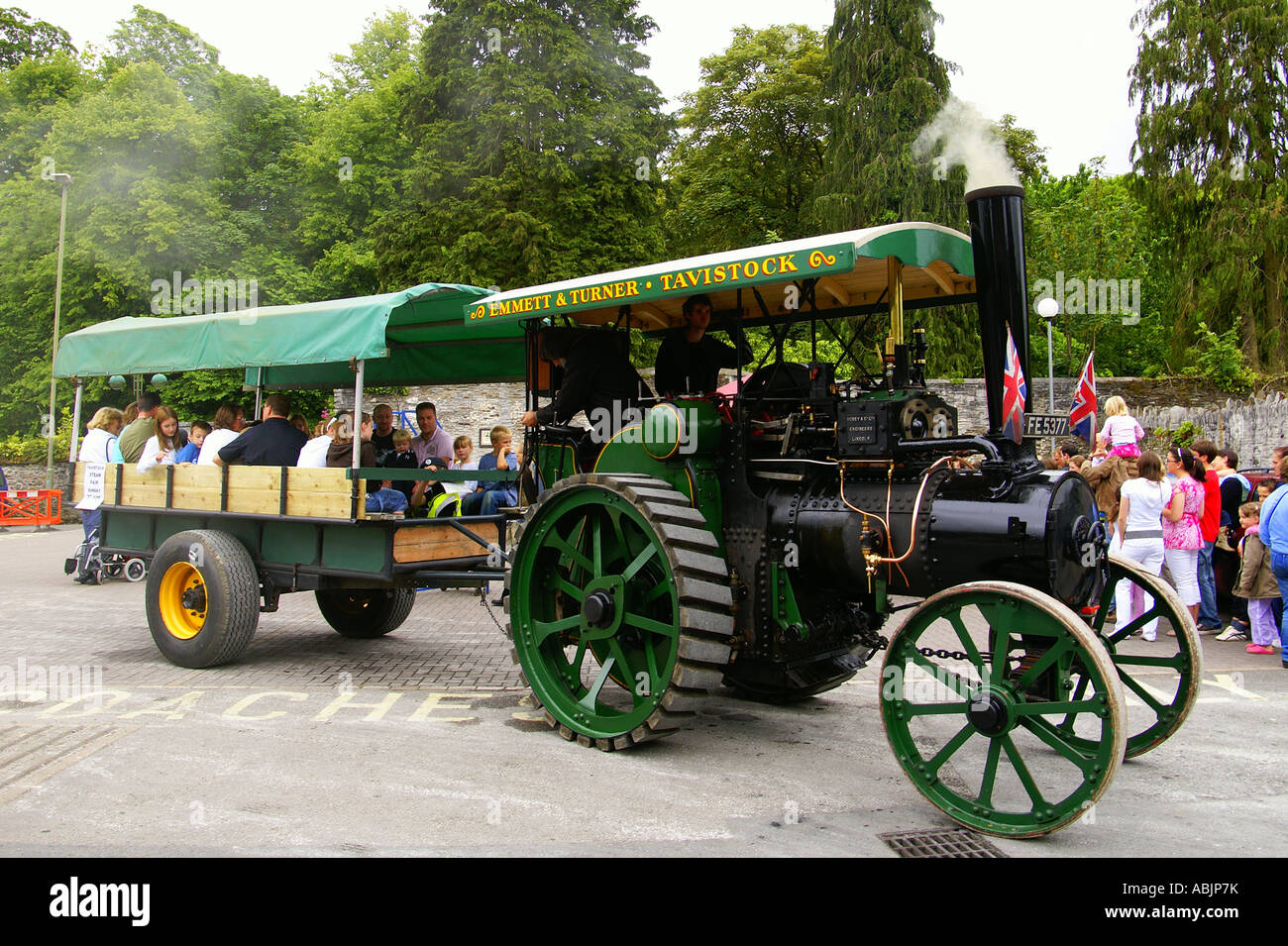 Tavistock Steam Fair in Devon England, Robey Trust Engines on display ...