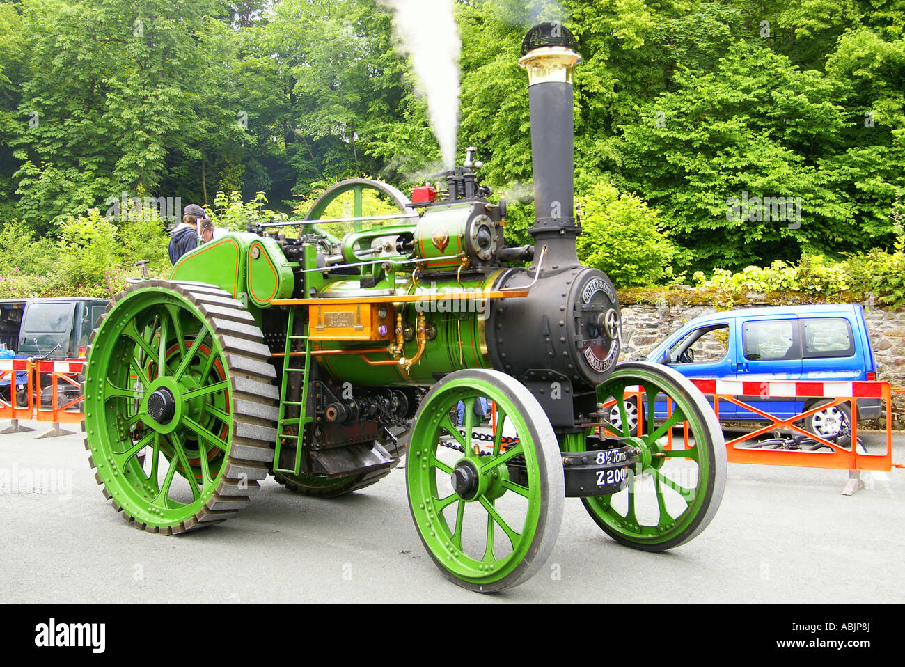 Tavistock Steam Fair in Devon England, Robey Trust Engines on display ...