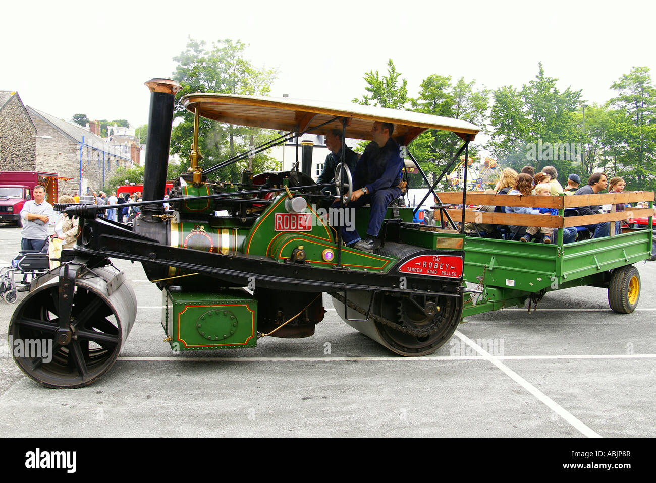 Tavistock Steam Fair in Devon England, Robey Trust Engines on display ...