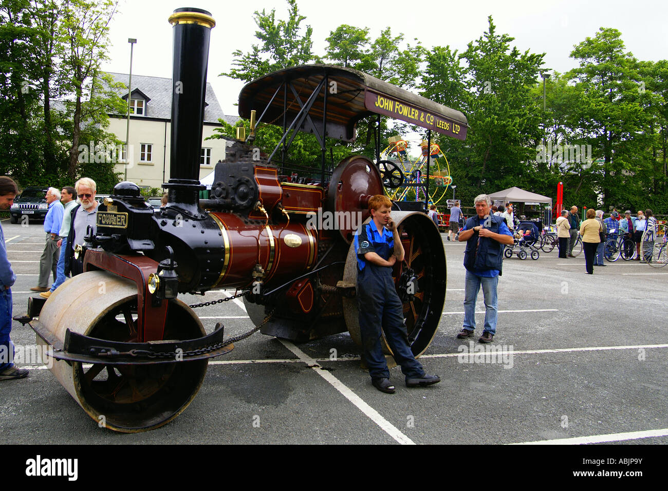 Tavistock Steam Fair in Devon England, Robey Trust Engines on display ...