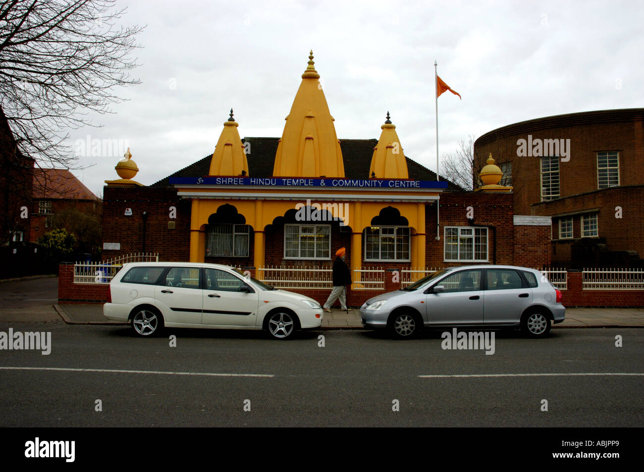 Leicester hindu temple hi-res stock photography and images - Alamy