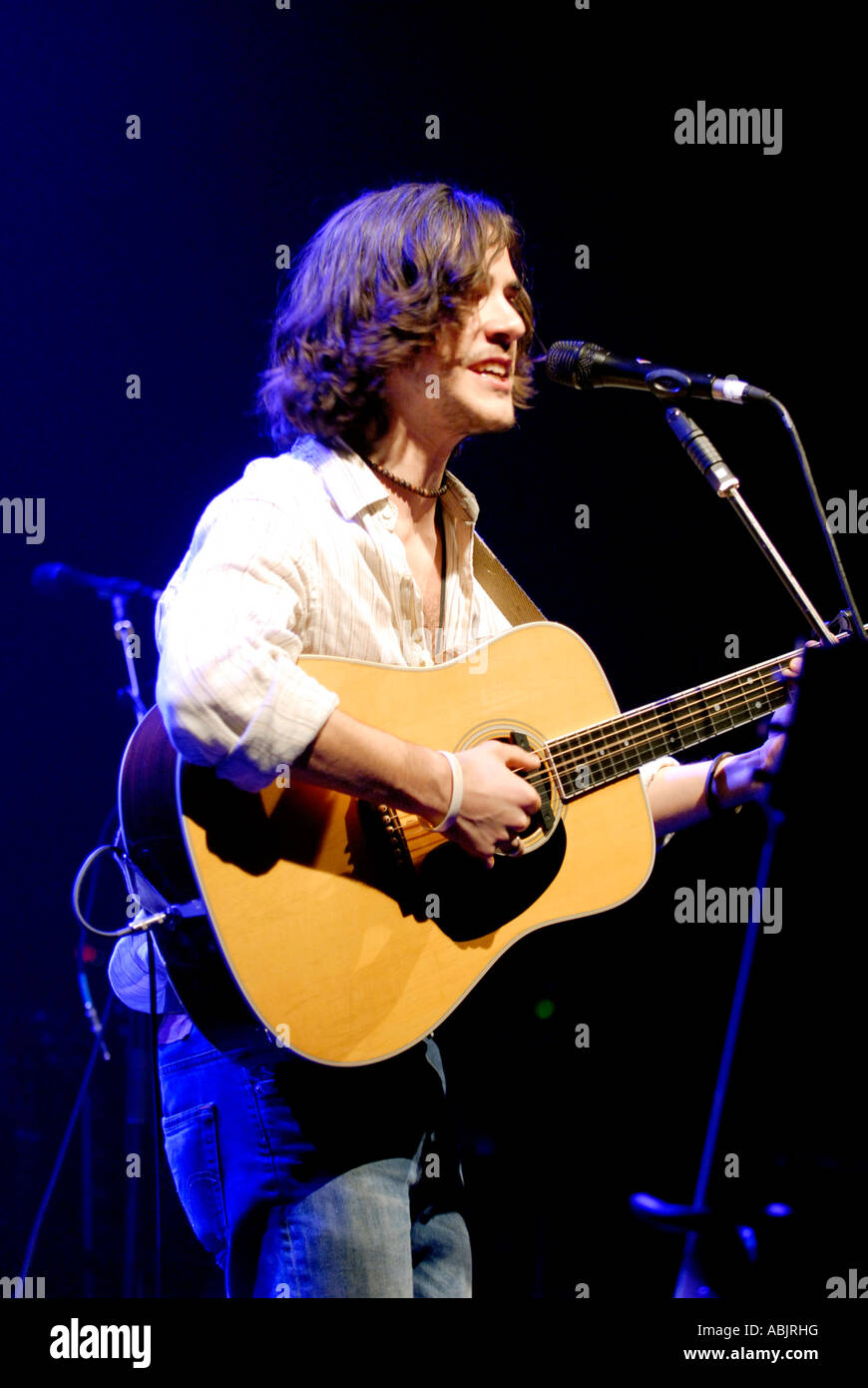 Jack Savoretti performing Stock Photo - Alamy