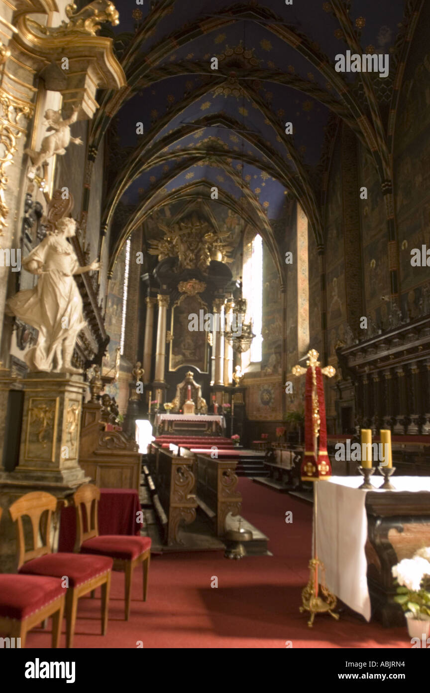 Sandomierz cathedral interior hi-res stock photography and images - Alamy