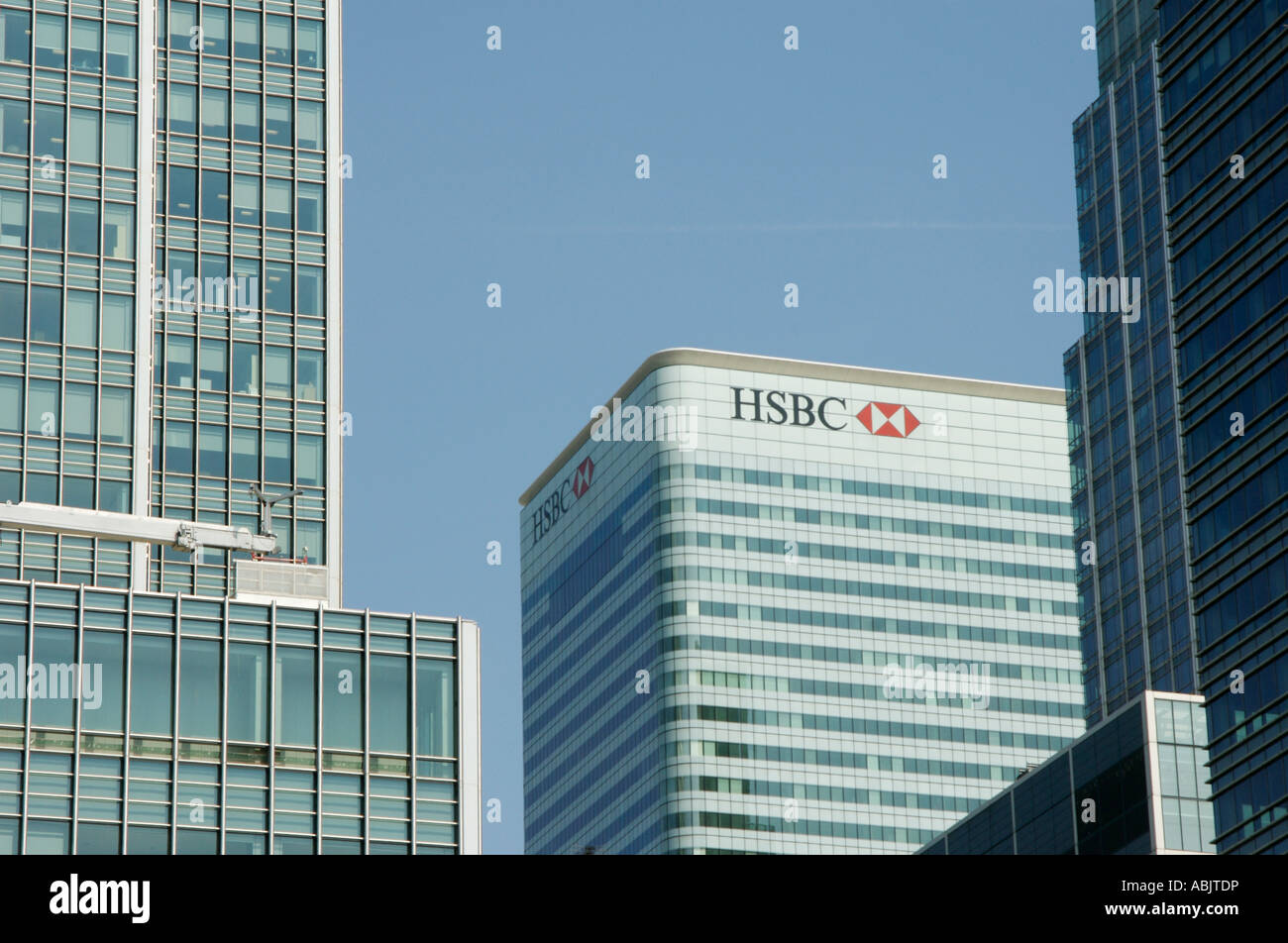 HSBC headquarters, Canary Wharf, London Stock Photo - Alamy