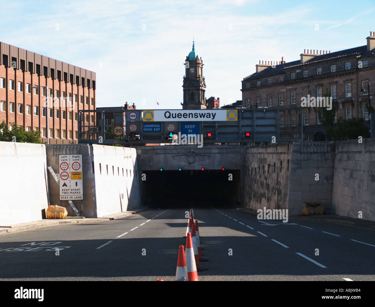 Entrance to mersey tunnel hi-res stock photography and images - Alamy