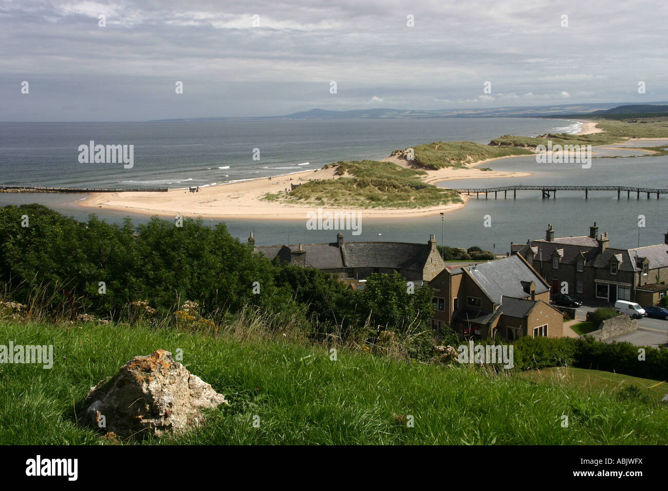 East Beach Lossiemouth Moray Scotland Stock Photo - Alamy
