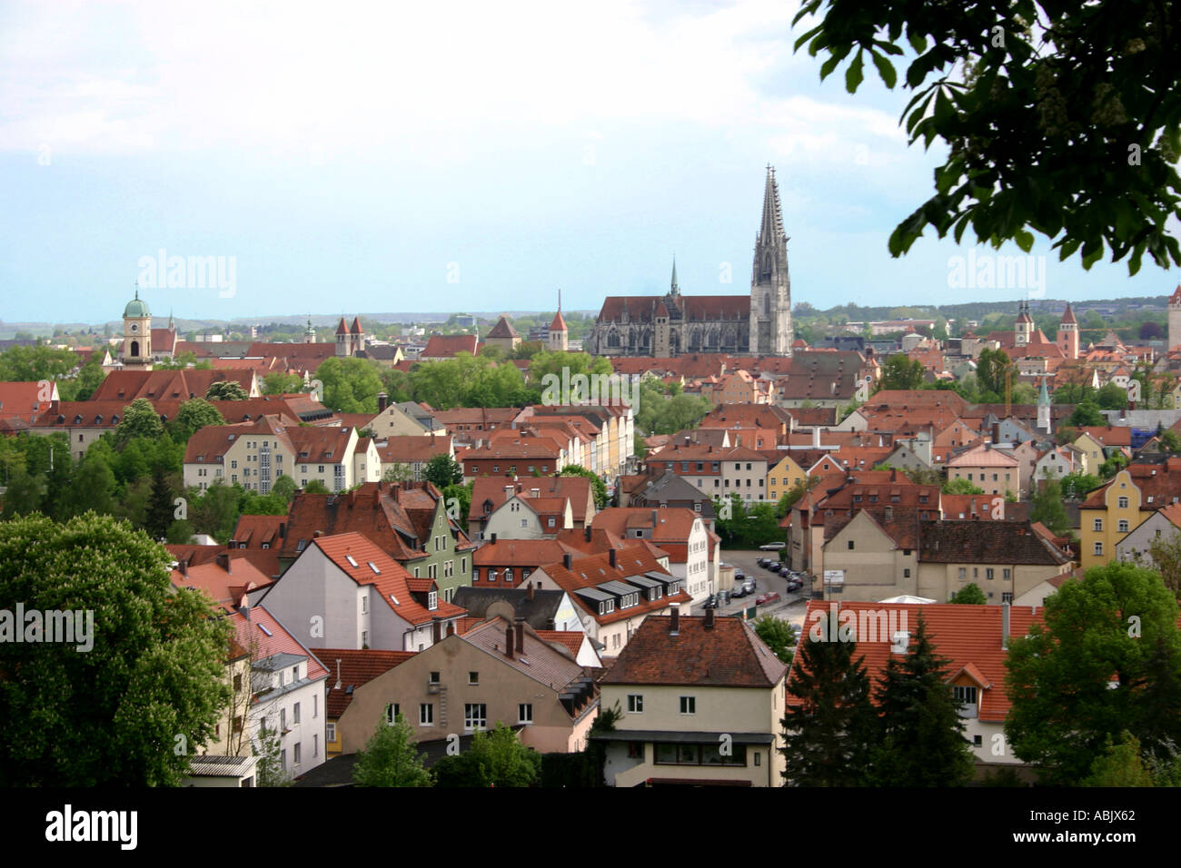 Regensburg cathedral view from hi-res stock photography and images - Alamy