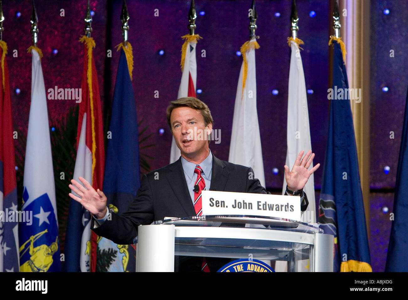 John edwards flags hi-res stock photography and images - Alamy