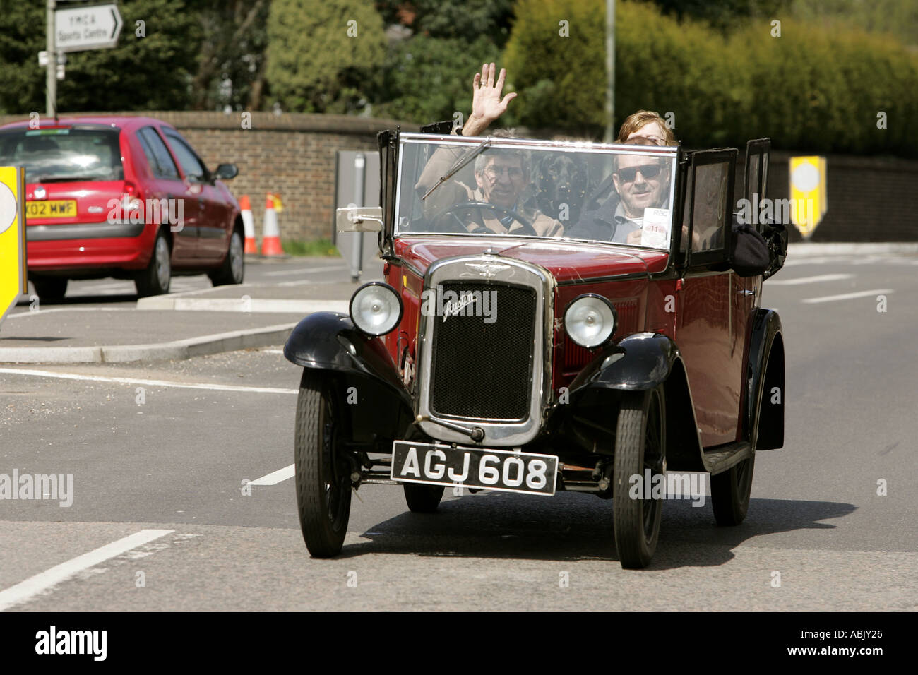 Funny old man car hi-res stock photography and images - Alamy