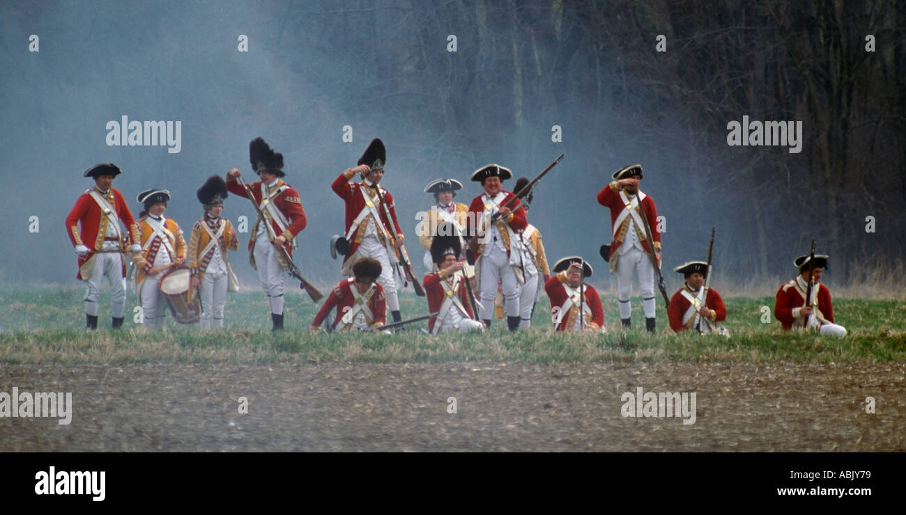 Redcoats hi-res stock photography and images - Alamy