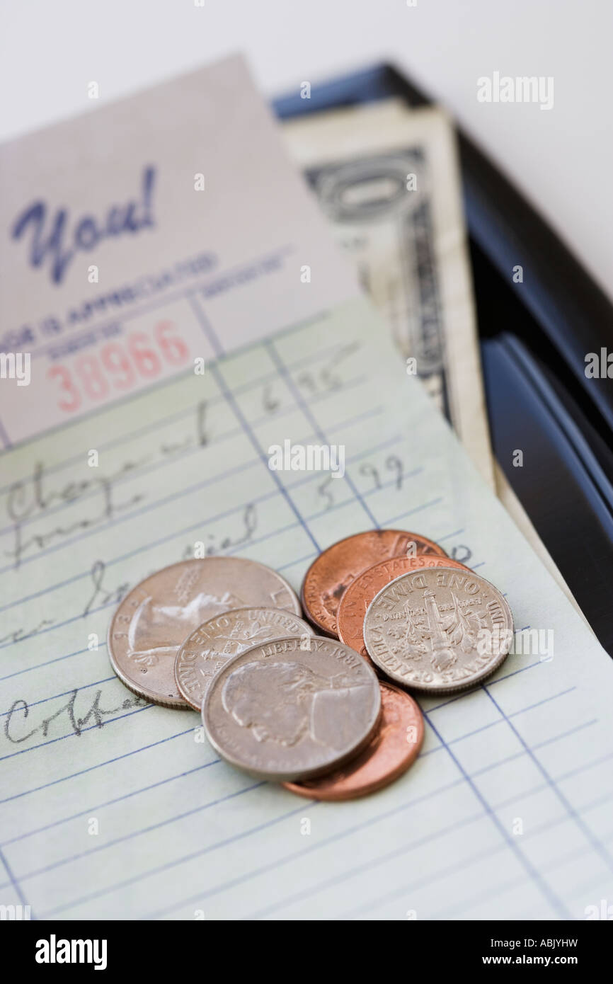 Restaurant Bill Receipt High Resolution Stock Photography and Images ...