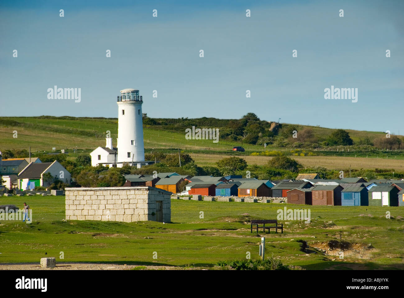 Portland Bill Bird Observatory Stock Photo - Alamy