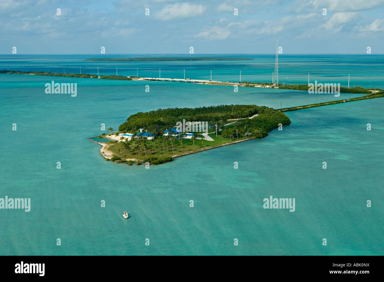 A private island in the Florida Keys Stock Photo - Alamy