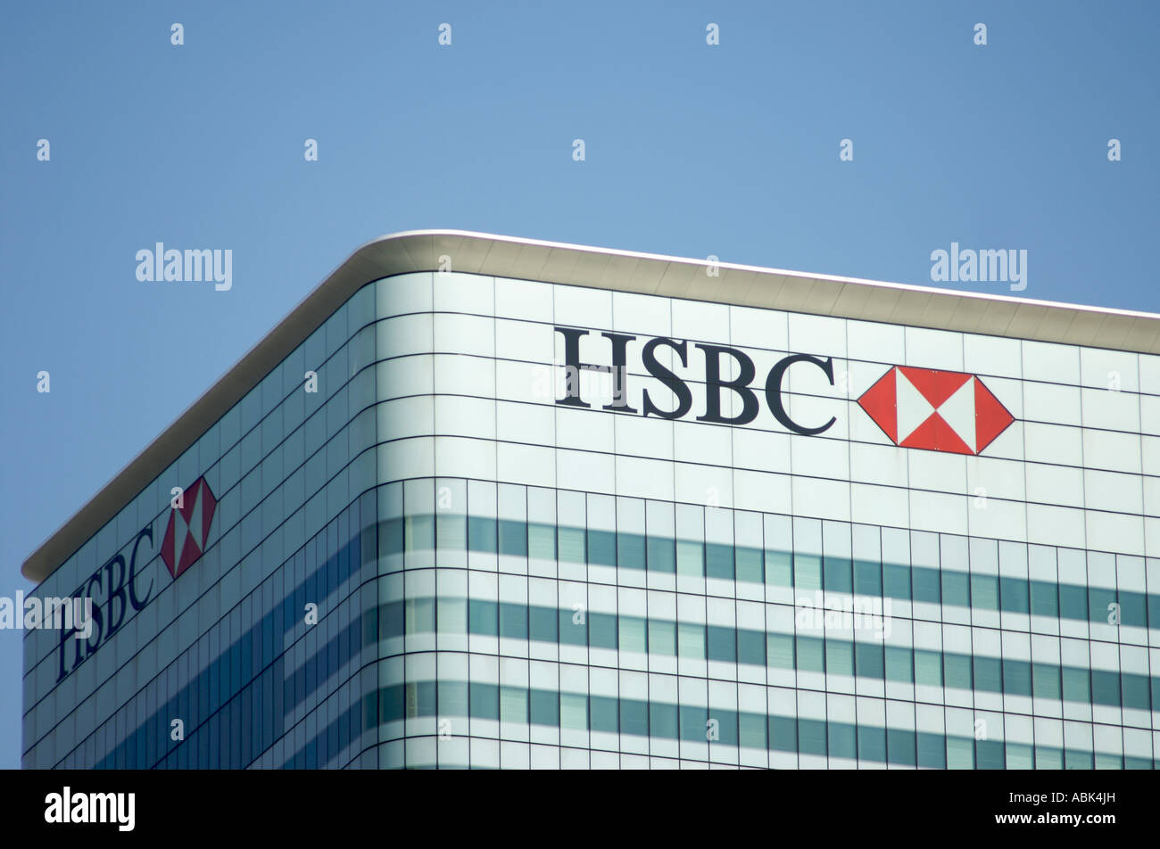 HSBC headquarters, Canary Wharf, London Stock Photo - Alamy