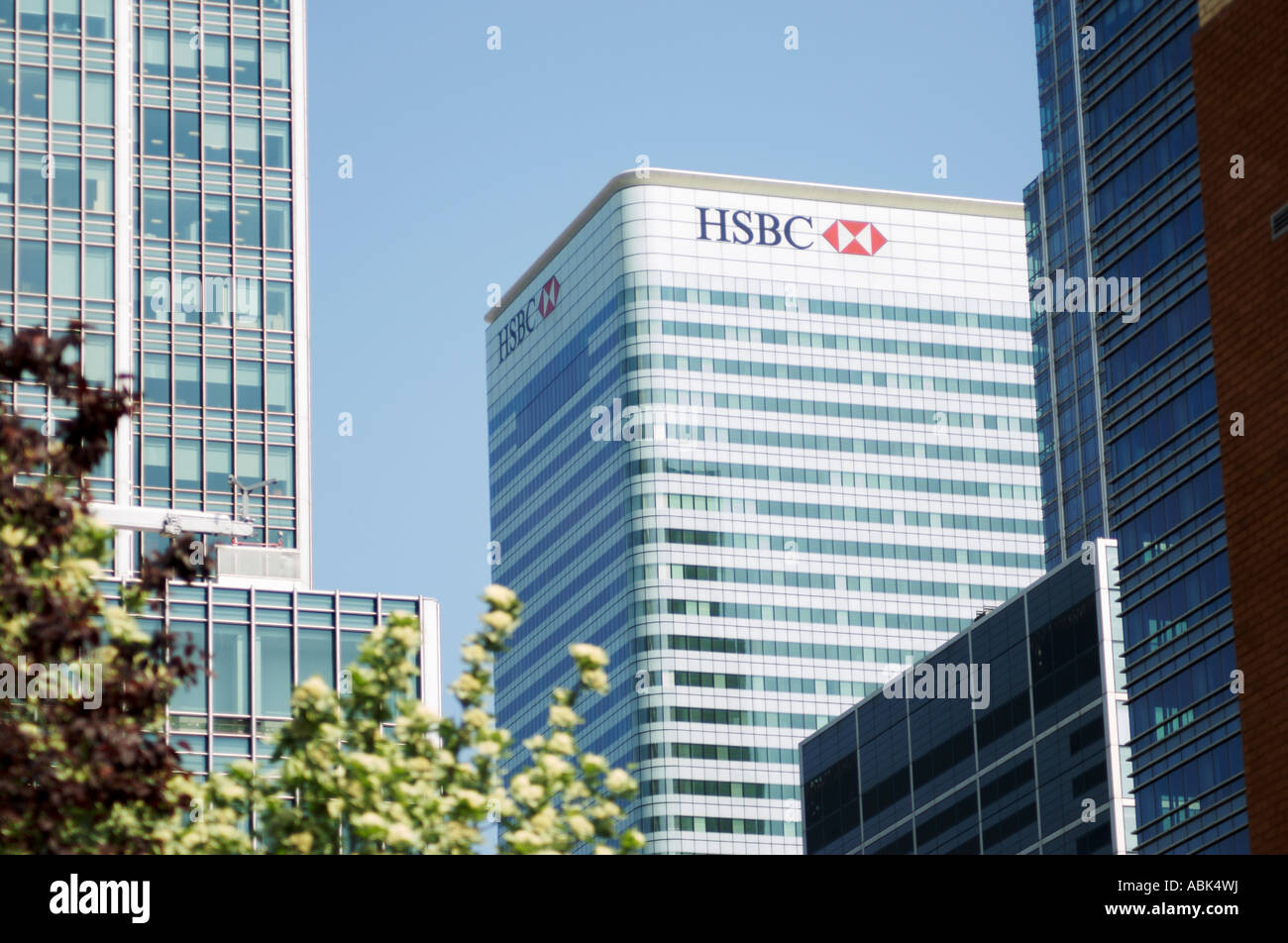 HSBC headquarters, Canary Wharf, London Stock Photo - Alamy