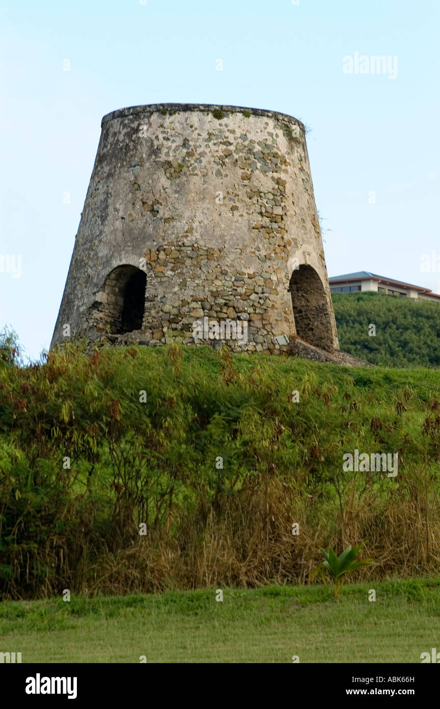 Sugar Cane Windmill, Rust Op Twist Plantation, St Croix, US Virgin ...