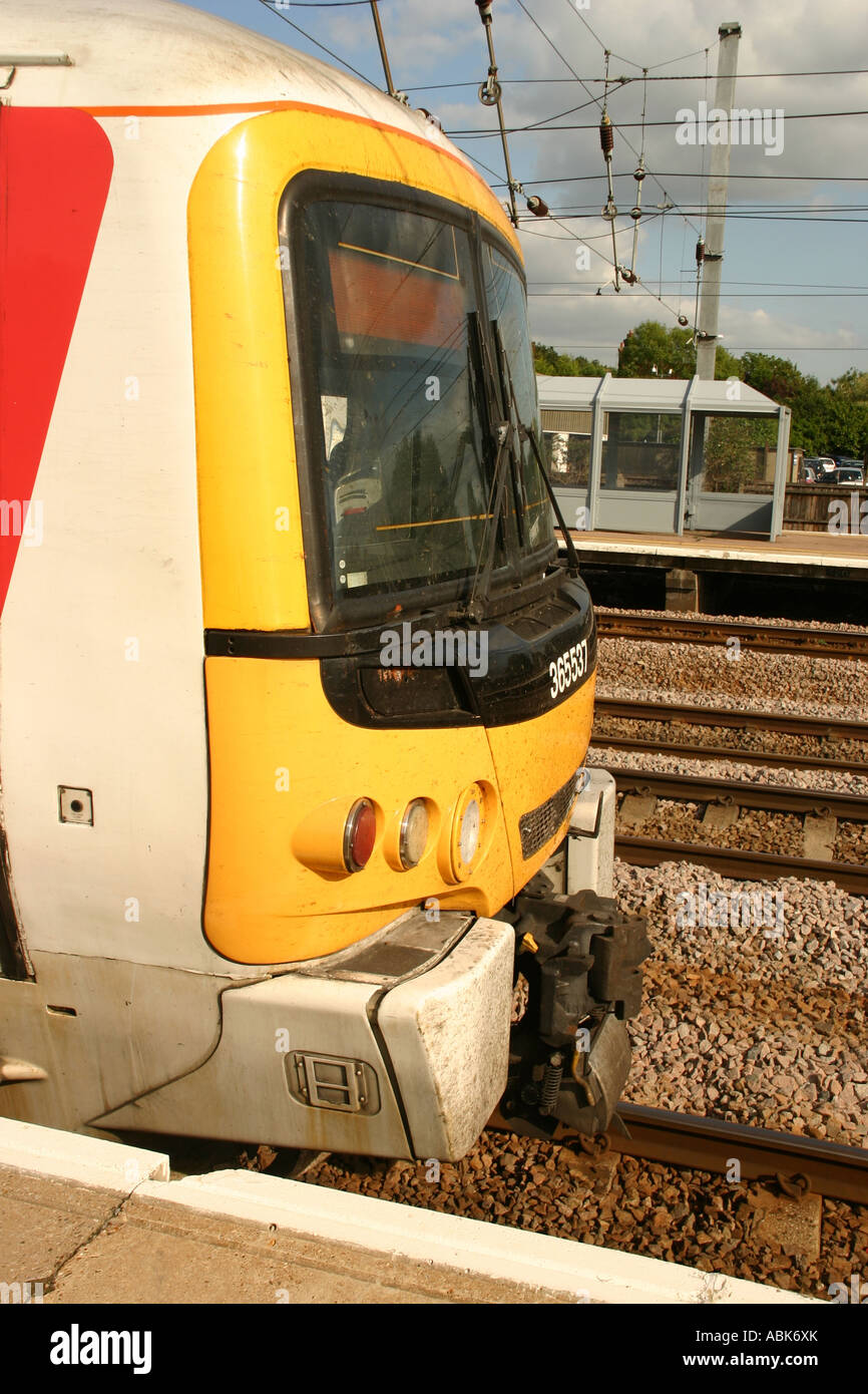 First Capital Connect Commuter Train at Huntingdon Station Stock Photo ...