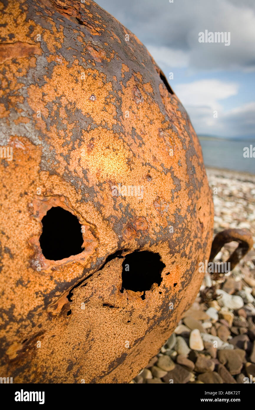 Rusty Old Buoy Stock Photo - Alamy