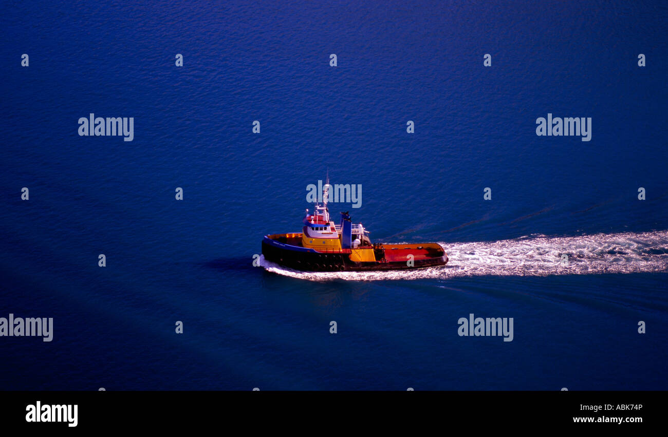 Aerial photo of tug hi-res stock photography and images - Alamy