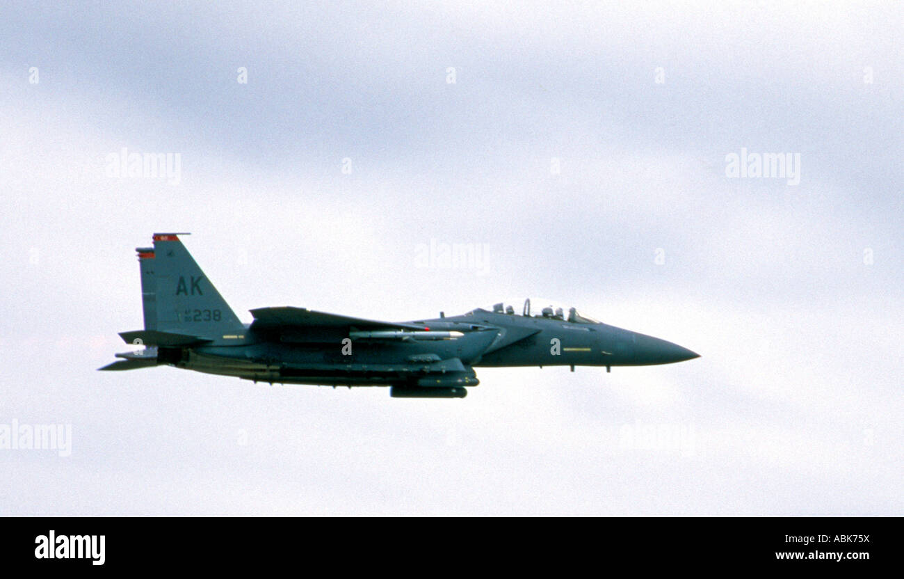 The USAF F 15 in Alaska Stock Photo - Alamy