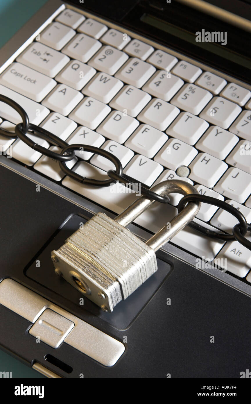 Computer security concept, all logos removed Stock Photo - Alamy