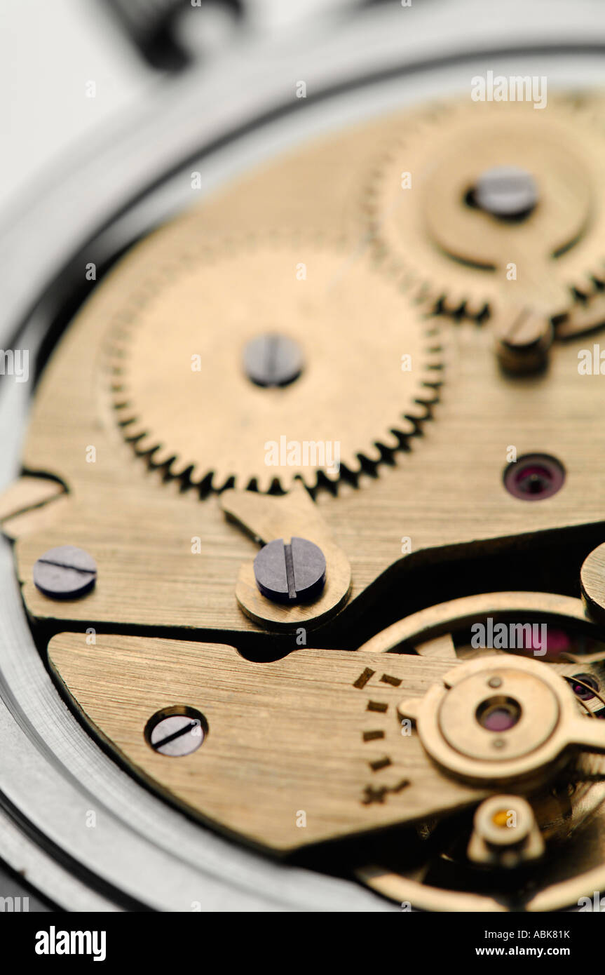 Pocket watch movement hi-res stock photography and images - Alamy