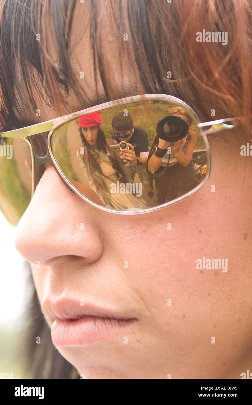 Sunglasses Reflection Photography