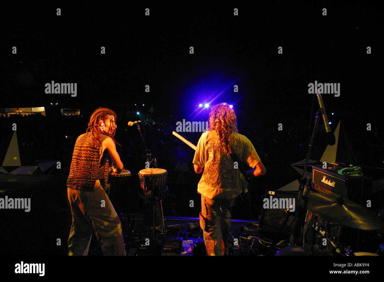 LIVE MUSICIANS AT MUSIC FESTIVAL IN JAPAN ON STAGE Stock Photo - Alamy