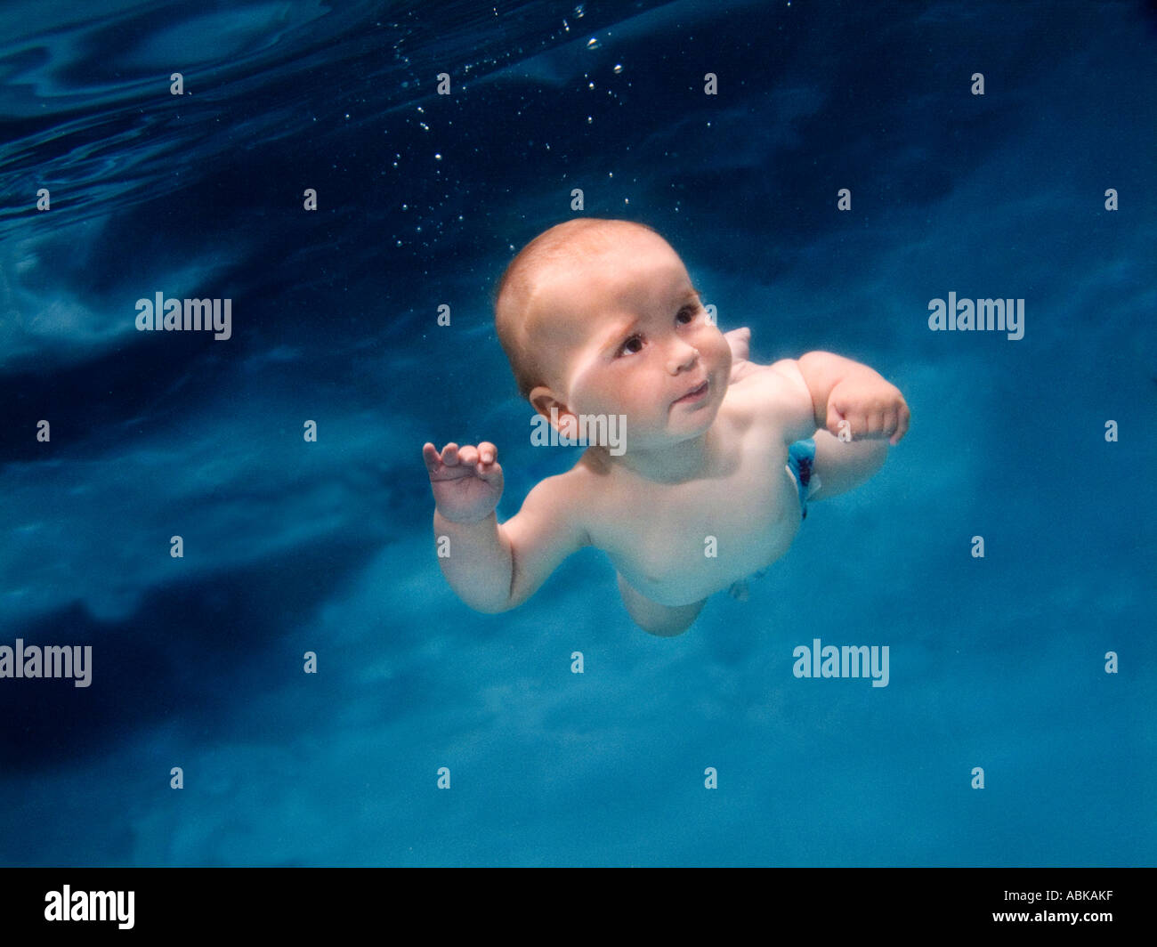 Baby underwater hi-res stock photography and images - Alamy