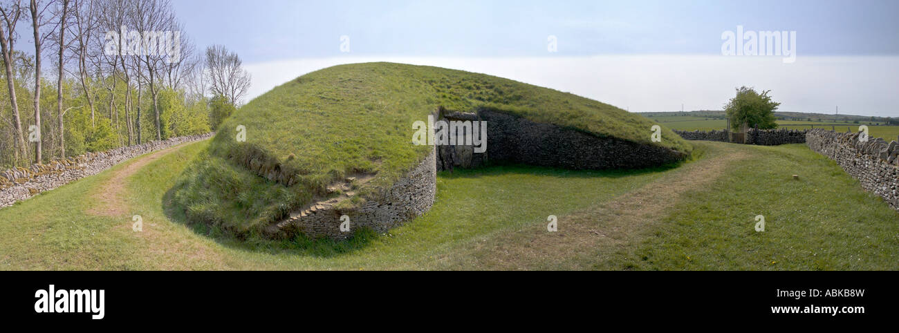 belas knap neolithic long barrow chambered tomb burial site winchcombe ...