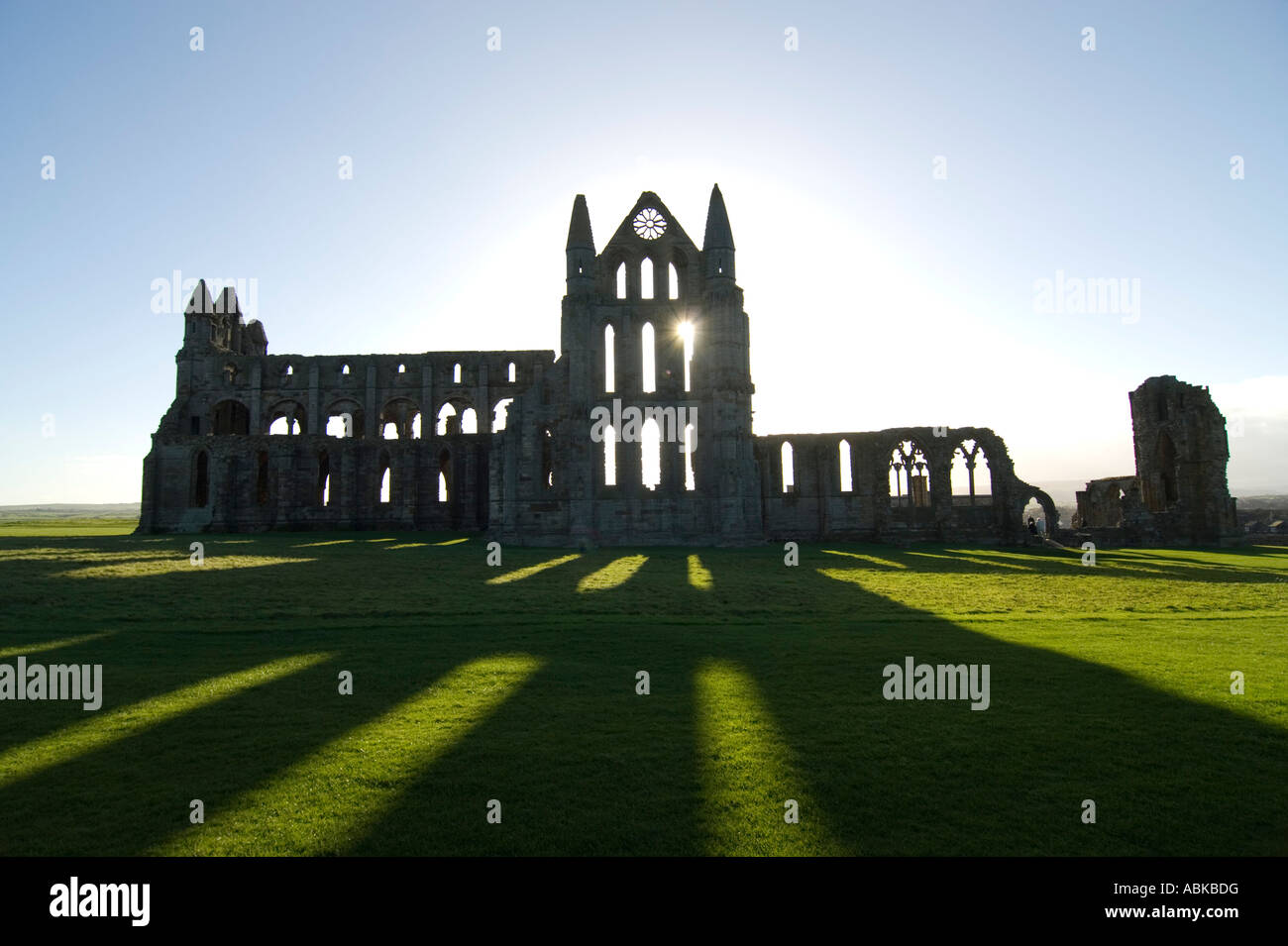 Whitby Abbey North Yorkshire Stock Photo - Alamy