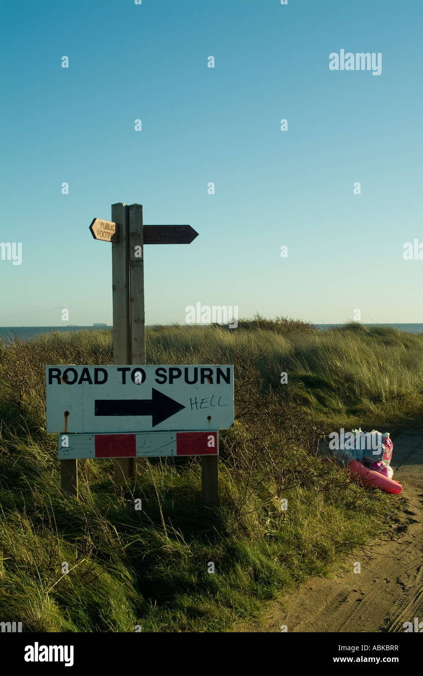 Marram road hi-res stock photography and images - Alamy