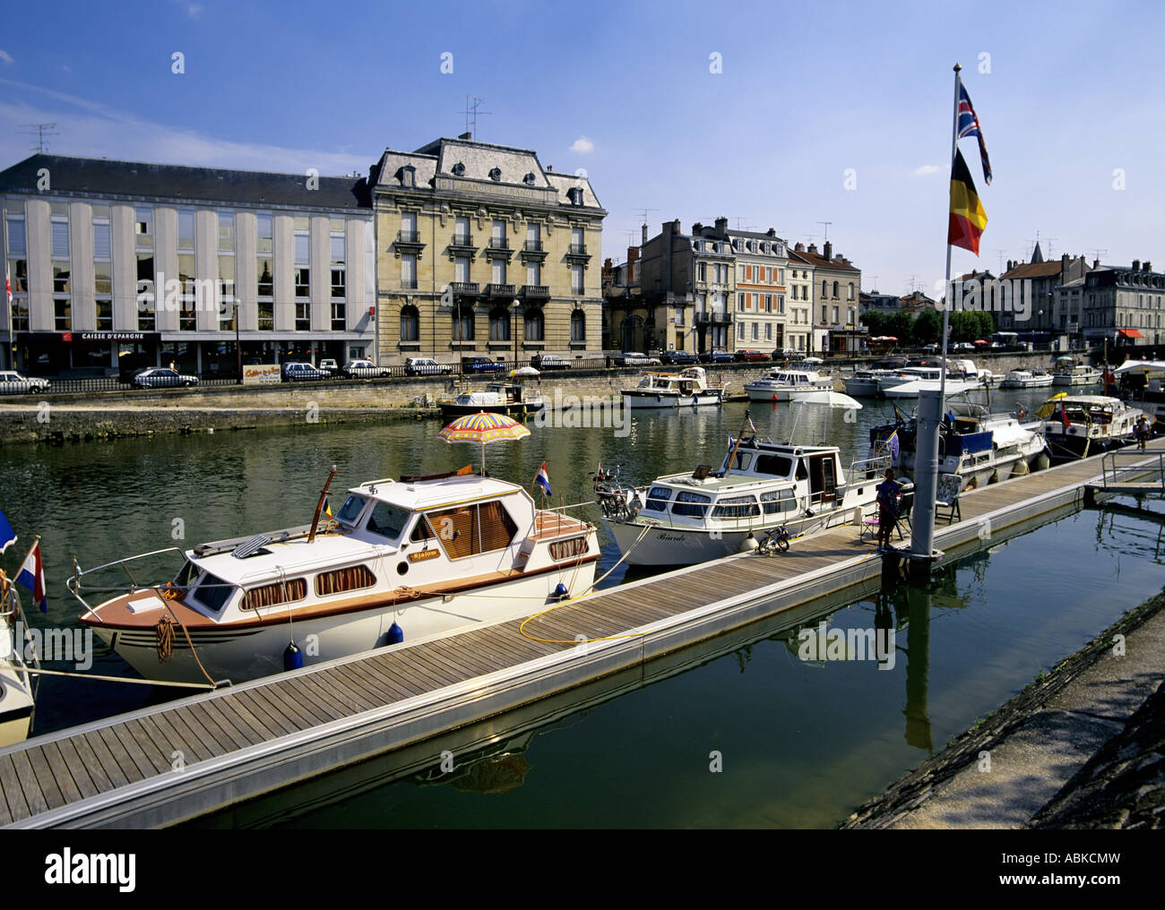 france lorraine verdun river meuse canal de l est verdun Stock Photo ...