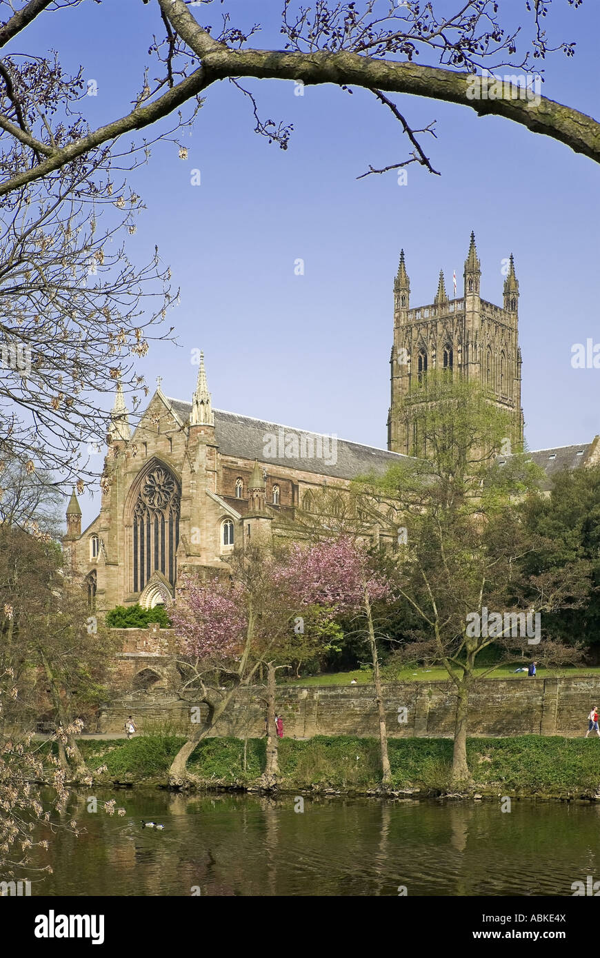 Worcester worcester city the river severn worcestershire the midlands ...