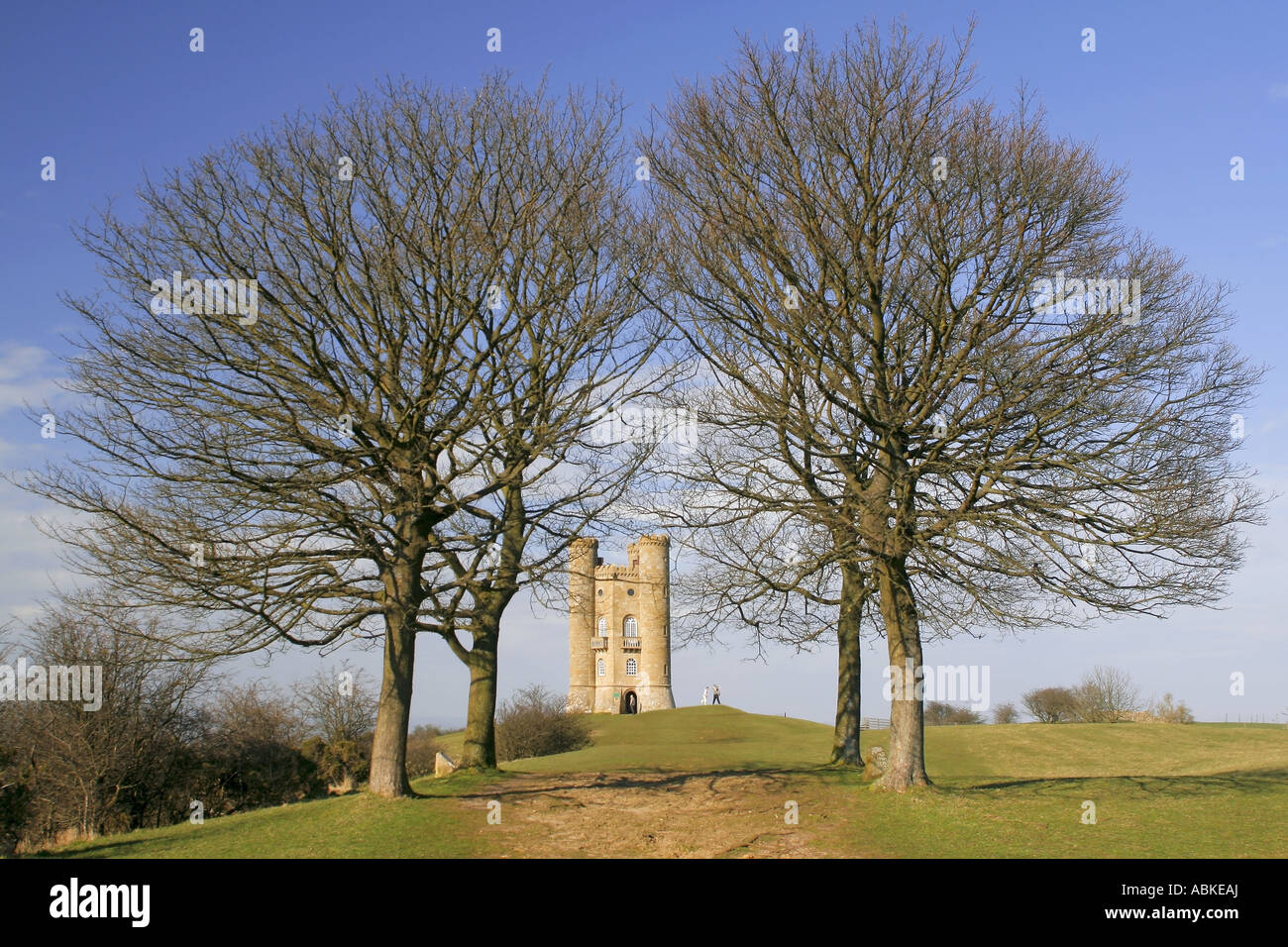 Broadway tower country park cotswolds worcestershire england uk Stock ...