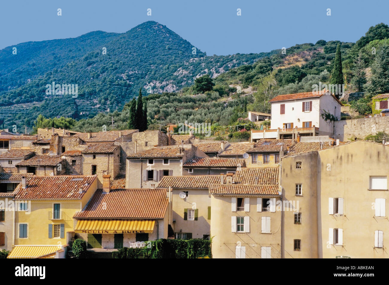 nyons village drome provencale the rhone valley france famous for olive ...