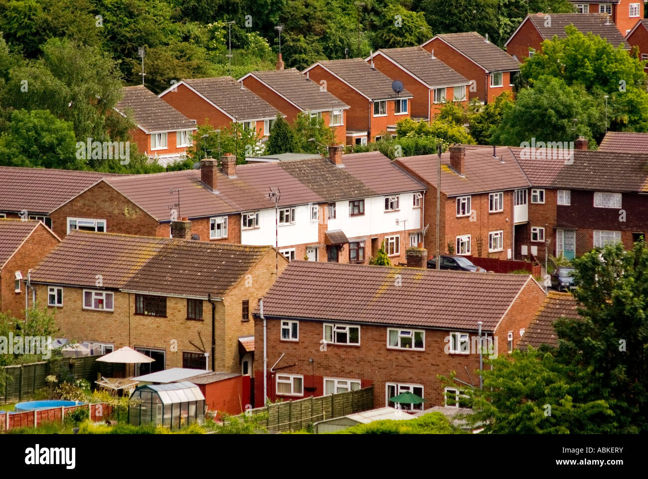 england midlands warwickshire housing estate henley in arden Stock ...