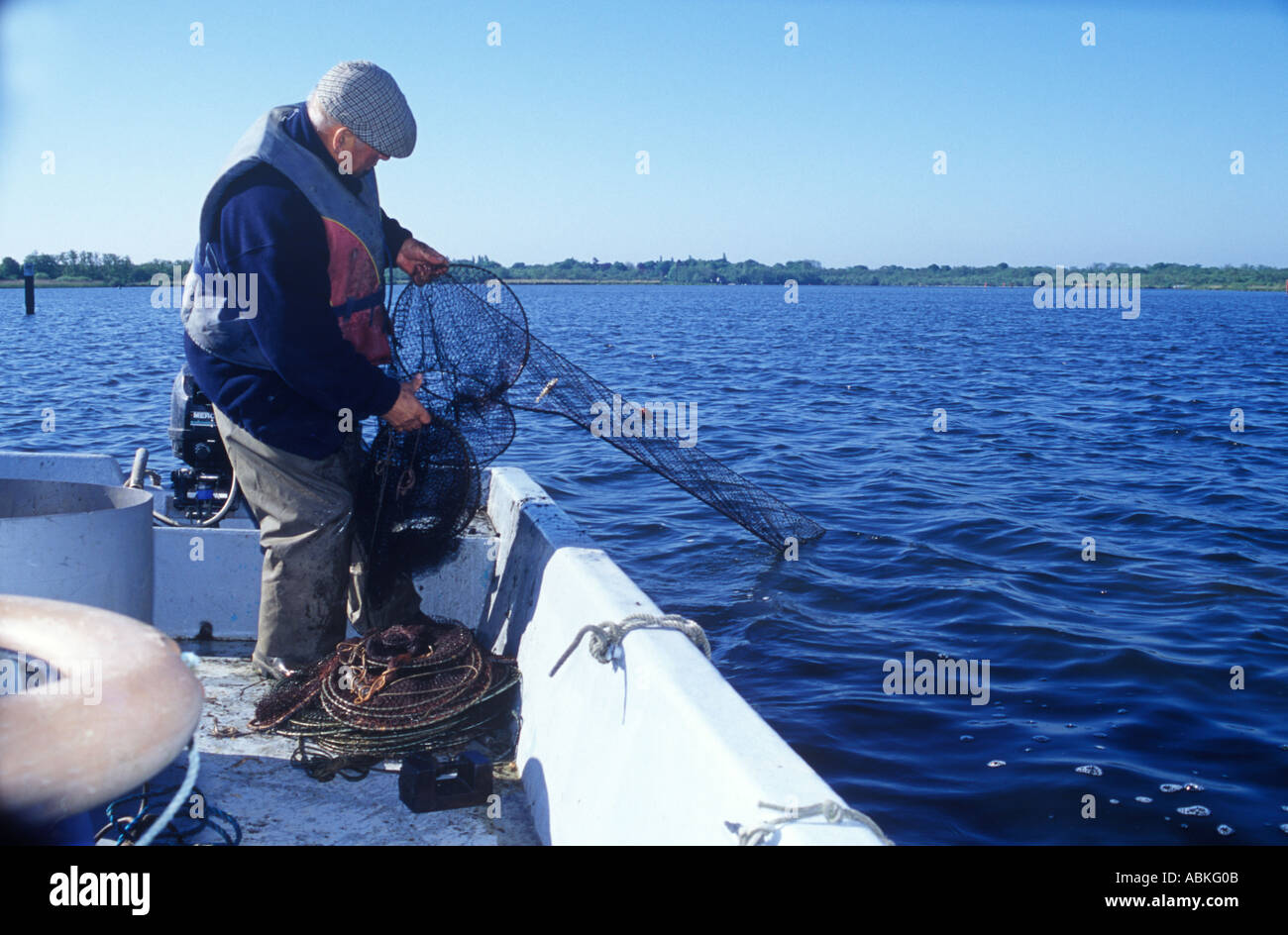 Eel catcher hi-res stock photography and images - Alamy