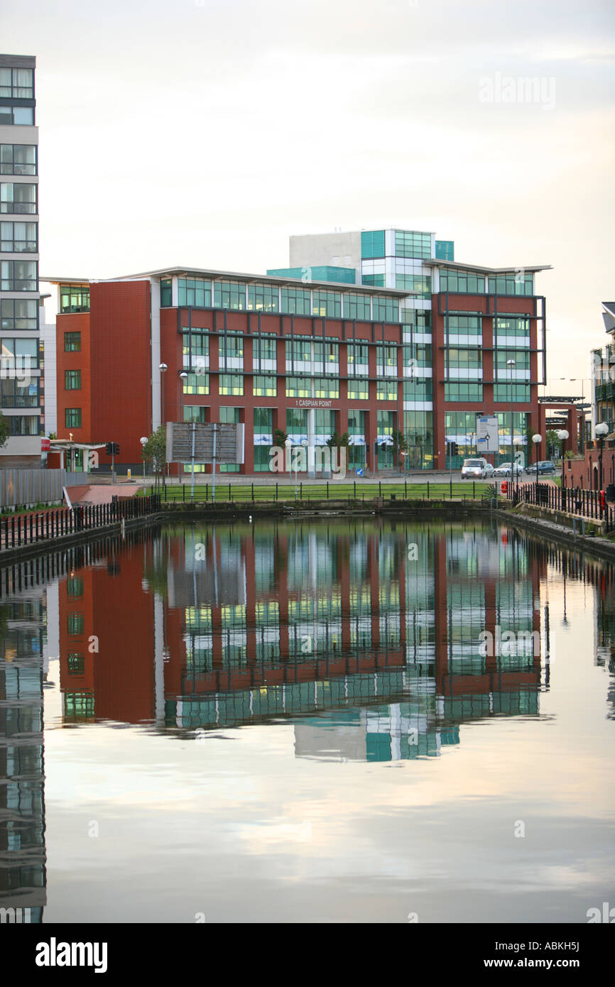 1 caspian point building cardiff bay wales uk office building Stock ...